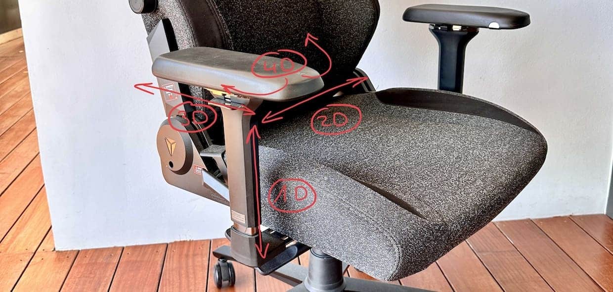 1D, 2D, 3D and 4D Armrests- What is the difference? - Top Gaming Chair